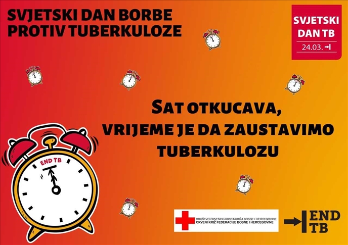 Crveni križ FBiH obilježava Svjetski dan borbe protiv tuberkuloze