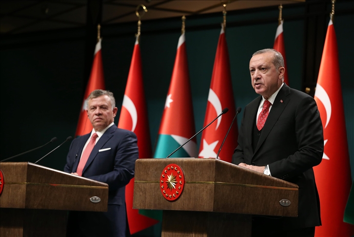 Presiden Turki, raja Yordania berdiskusi lewat telepon