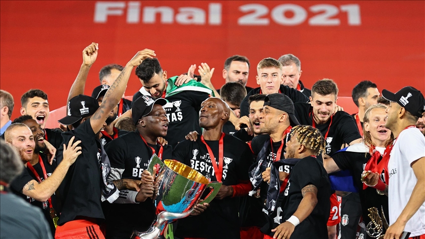 Besiktas capture Turkish Cup in 2-0 win over Antalyaspor