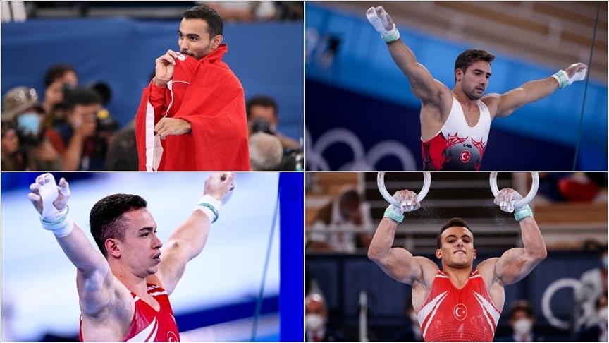 Les athlètes de l'équipe nationale de Turquie de gymnastique ont évoqué ...