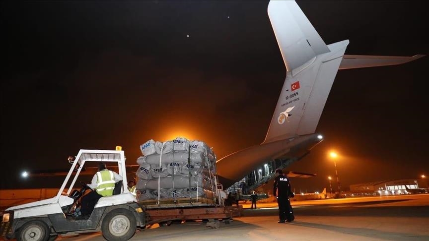 Pakistan receives relief goods by Türkiye for flood victims