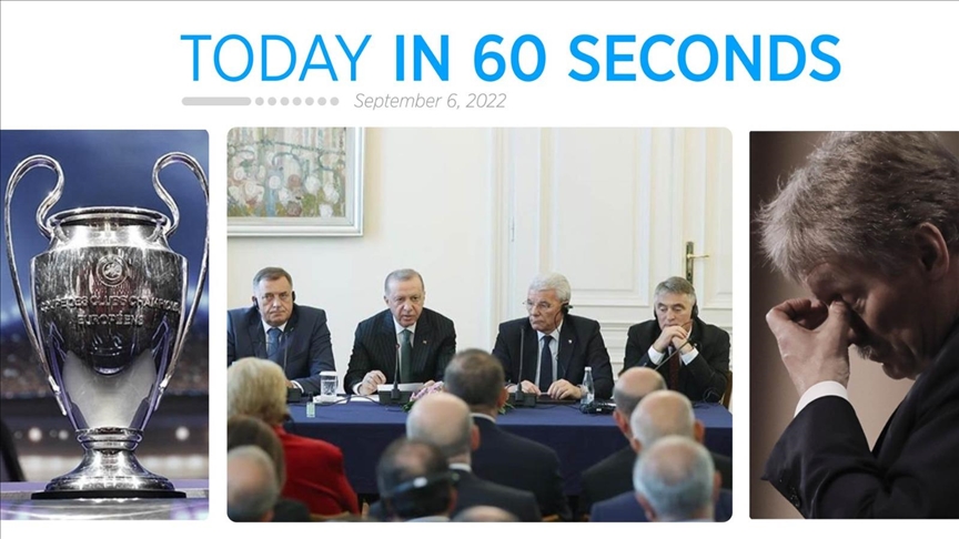 Today in 60 seconds - Sept.6, 2022