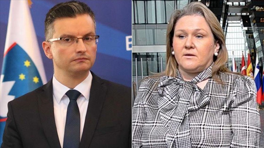 Министерката за одбрана Петровска во посета на Словенија