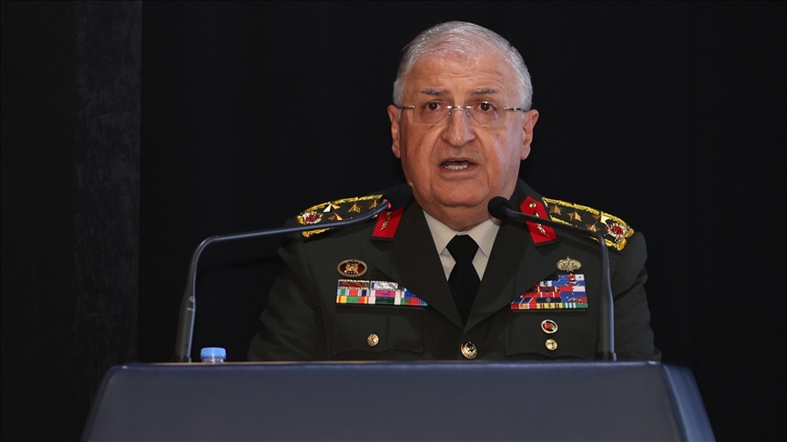 Turkish military chief attends NATO meeting in Brussels