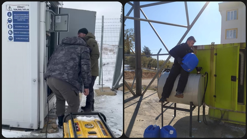 Depremler sonrasında şebekede oluşan hasar ve aksaklıkların giderilmesi ...