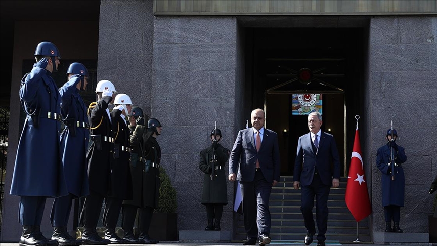 Milli Savunma Bakanı Akar, Iraklı mevkidaşıyla görüştü