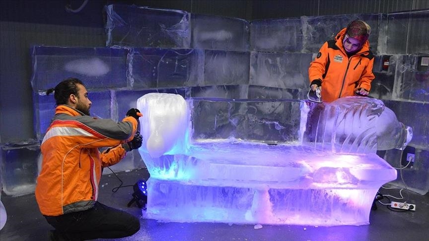 Ice museum in eastern Türkiye welcomes visitors in all seasons