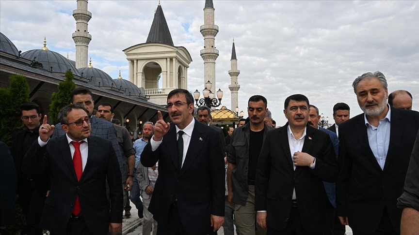 Cumhurbaşkanı Yardımcısı Yılmaz: Huzur ve istikrar içinde yoluna devam ...