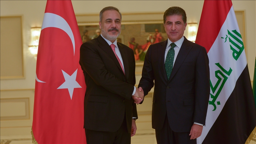 Turkish foreign minister holds talks with Iraqi Kurdish Regional ...