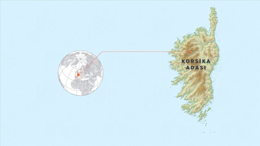 Fransa'ya bağlı Korsika Adası'nda dünkü 20 kadar bombalı saldırıyı ...