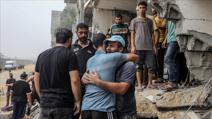 Thousands march in Athens to protest ongoing Israeli attacks on Gaza