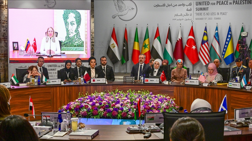 ‘We are witnessing genocide,’ says Venezuelan first lady for Gaza Strip