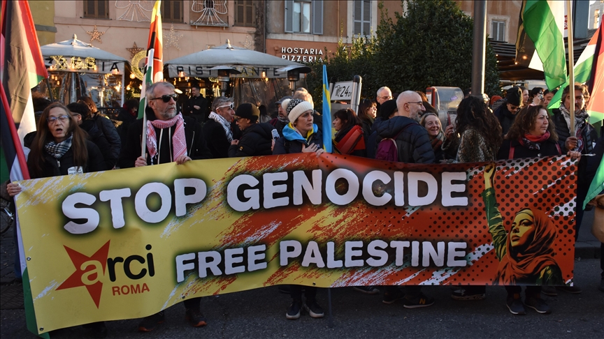 U Italiji održan skup "Zaustavite genocid nad Palestincima"