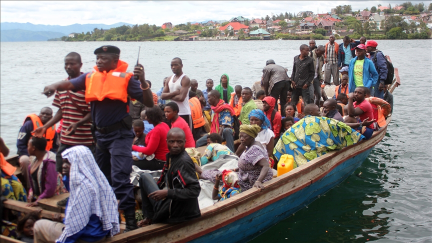40 presumed dead after passenger boat capsizes in lake in Democratic ...