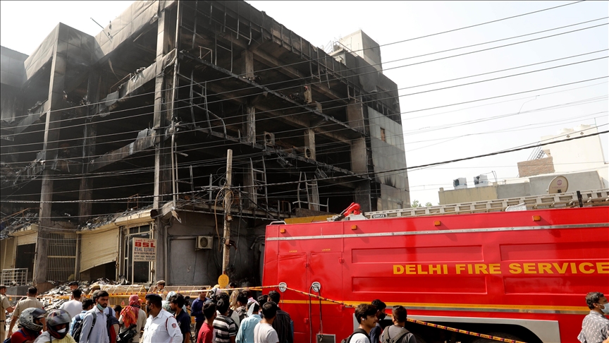 11 die in factory fire in Indian capital
