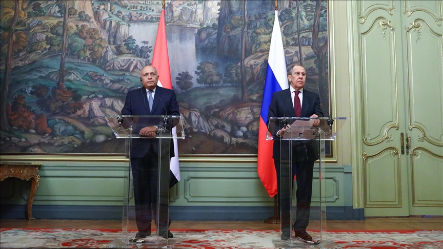 Russian, Egyptian foreign ministers exchange views on situation in ...