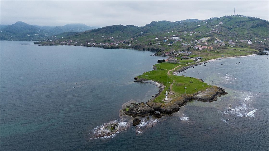 Ordu'nun Yason Burnu bayram tatilinde ziyaretçilerini ağırlıyor