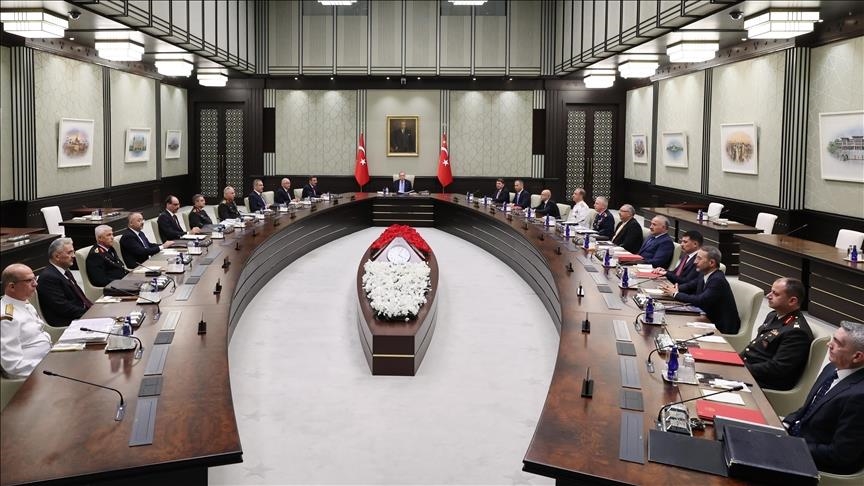 Turkish National Security Council stresses importance of Palestinian ...