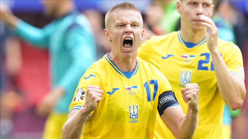 Ukraine seal comeback win against Slovakia 2-1 in their 1st points at ...