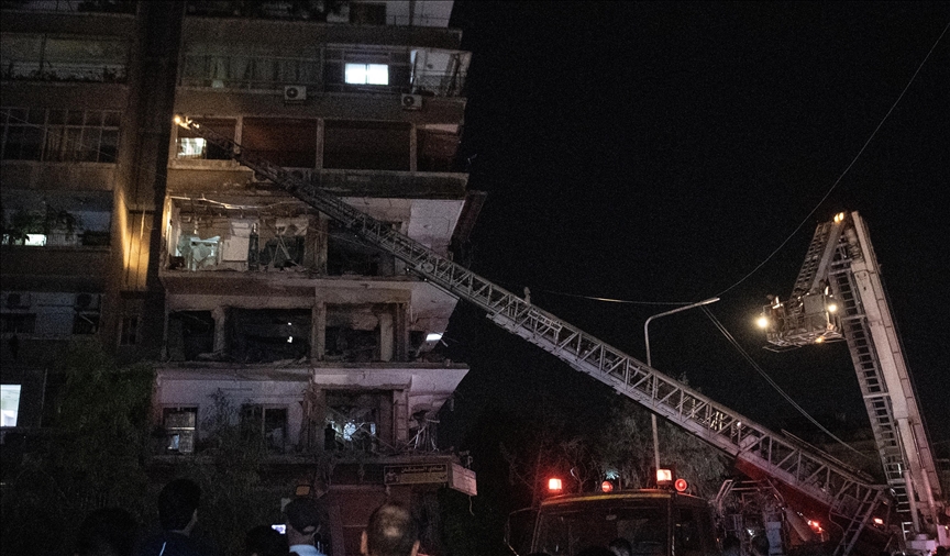 Material damage reported after Israeli strikes on manufacturing ...