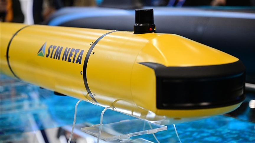 İnsansız otonom su altı platformu STM NETA 300 SAHA EXPO'da tanıtıldı