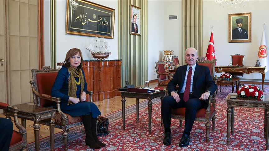 TBMM Başkanı Kurtulmuş, Bosna Hersek'in Ankara Büyükelçisi Colakovic'i ...