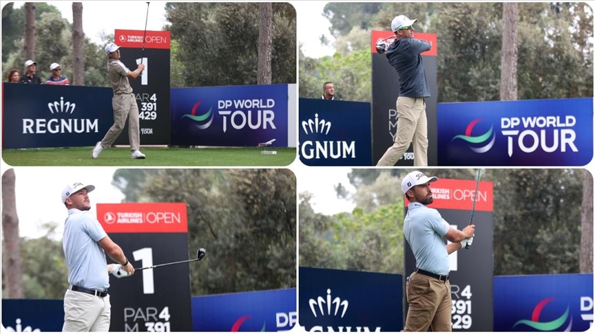 Turkish Airlines Open 2025 Golf Turnuvası Antalya'da başladı