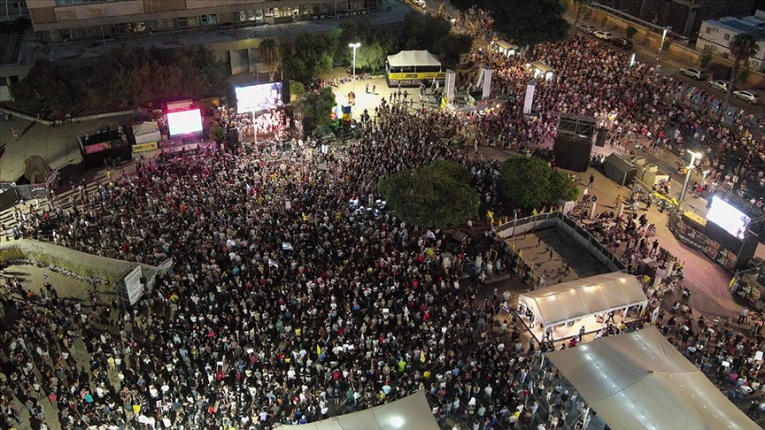 Илјадници Израелци протестираа во Тел Авив барајќи договор за размена на заробеници