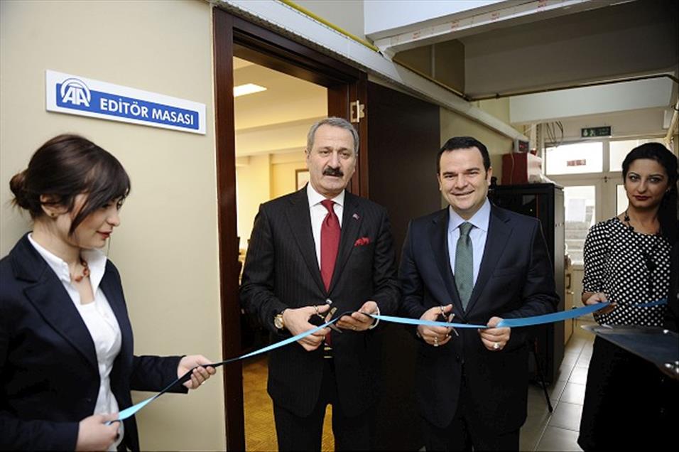 "Editör Masası" açıldı - Anadolu Ajansı