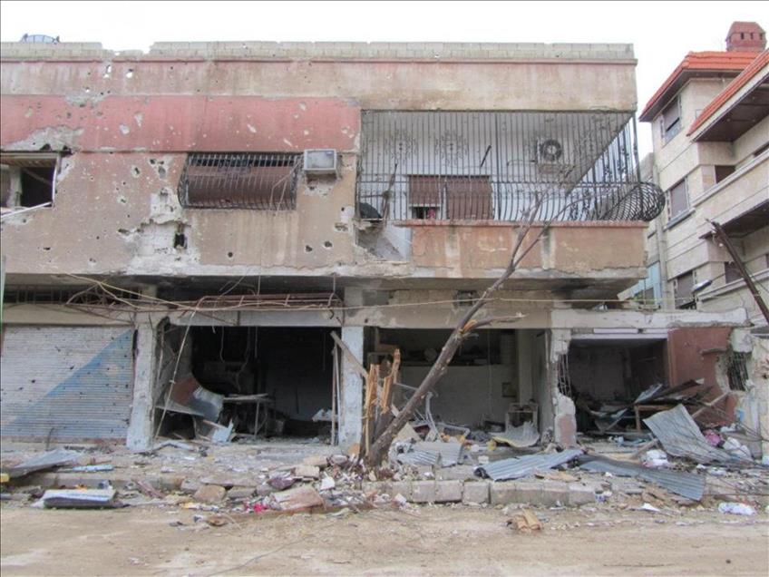 Humus bombardıman altında - Anadolu Ajansı