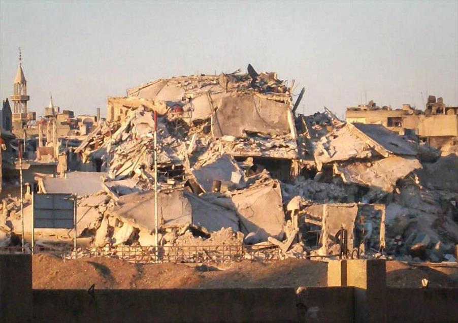 Suriye uçakları Halep'i bombaladı - Anadolu Ajansı