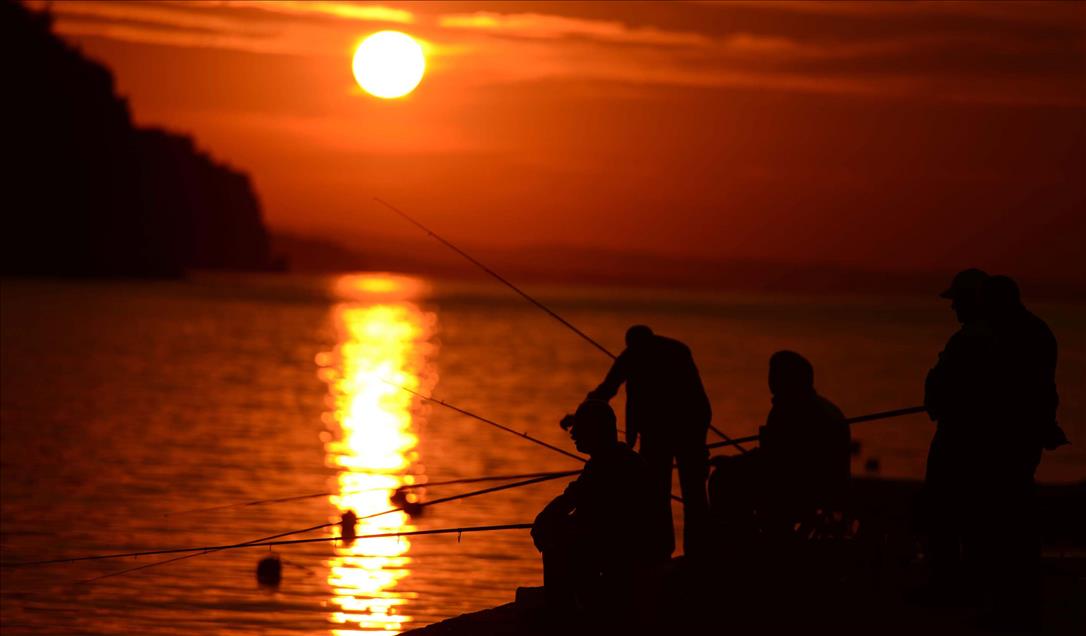 Gün batımı güzelliği son demlerini yaşıyor - Anadolu Ajansı