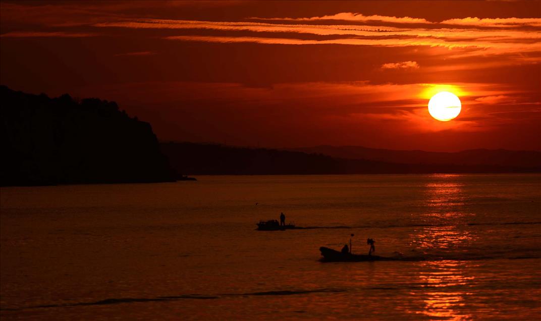 Gün batımı güzelliği son demlerini yaşıyor - Anadolu Ajansı