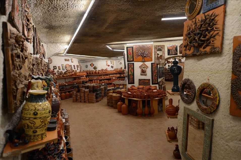 Çömlek tezgahları turistler için dönüyor - Anadolu Ajansı