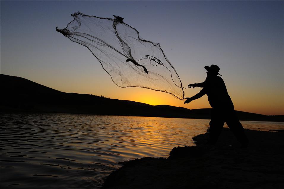 Halkapınar'da gün batımı - Anadolu Ajansı