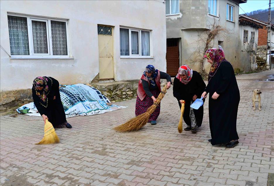 Köy kadınlarının en temiz köy hedefi - Anadolu Ajansı
