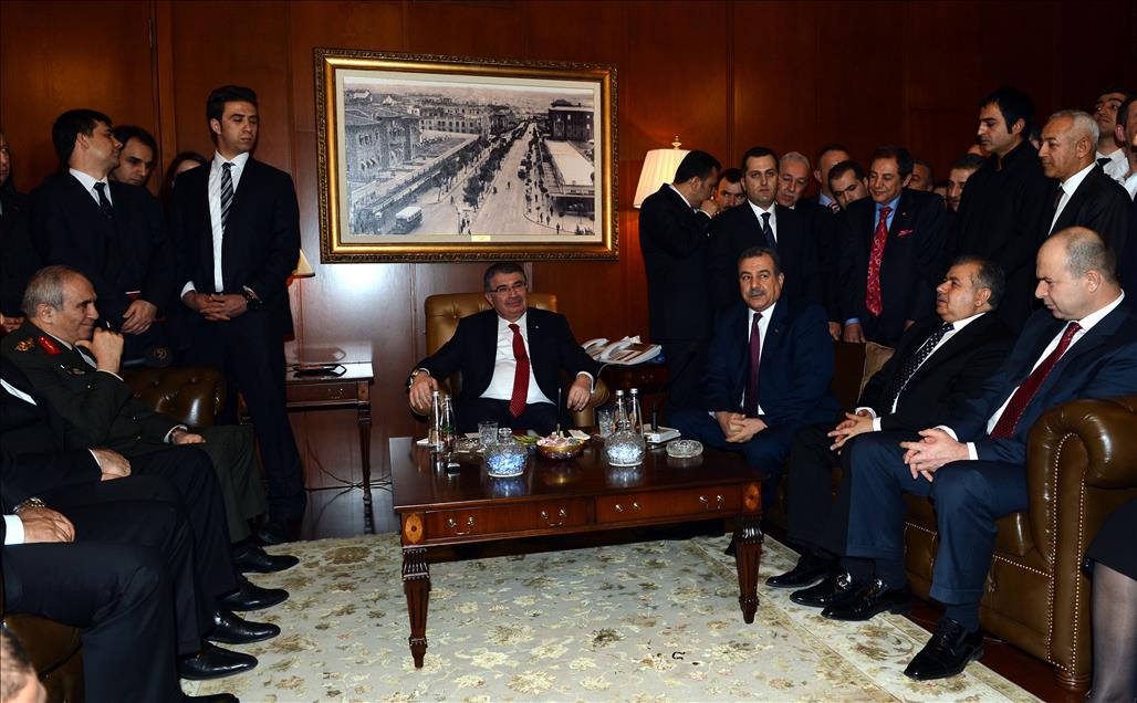 İçişleri'nde devir teslim - Anadolu Ajansı