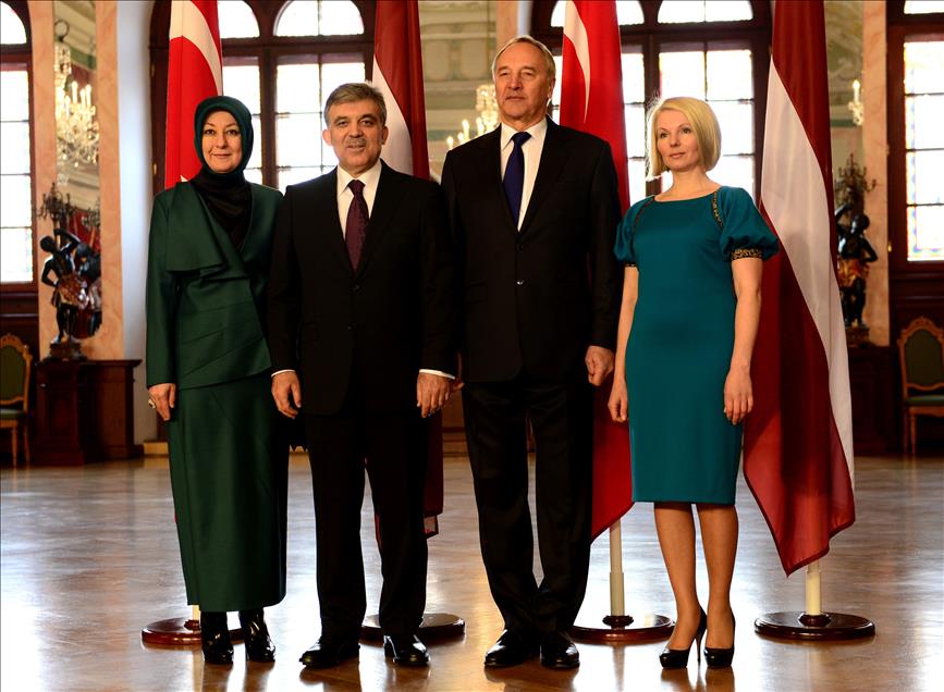Cumhurbaşkanı Gül Letonya'da - Anadolu Ajansı