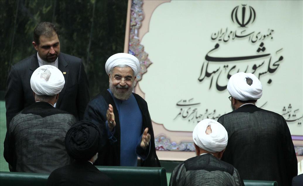 İran'ın yeni cumhurbaşkanı Ruhani yemin etti - Anadolu Ajansı