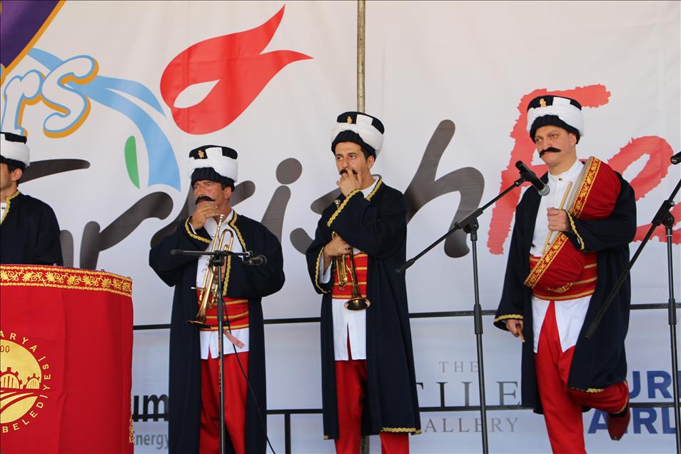 Mehter Band perform in Johannesburg festival - Anadolu Ajansı