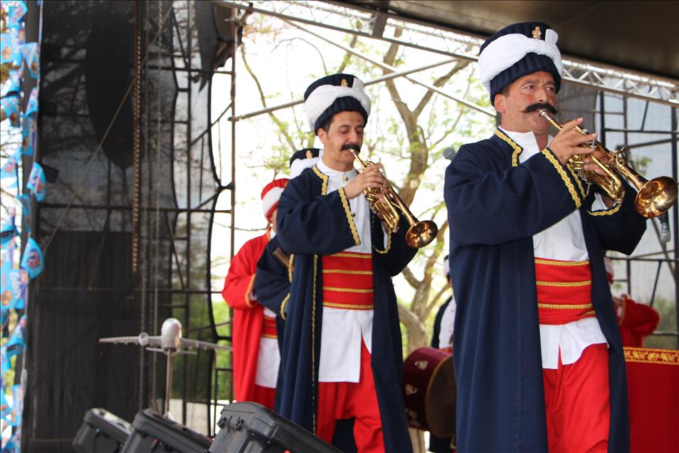 Mehter Band perform in Johannesburg festival - Anadolu Ajansı