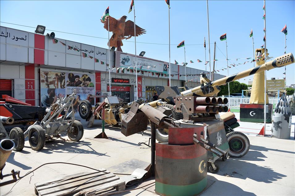 The Libyan revolution exhibited at Martyrs' Museum in Misrata - Anadolu ...