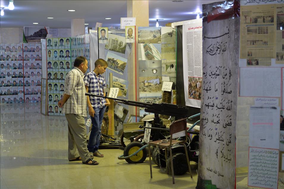 The Libyan revolution exhibited at Martyrs' Museum in Misrata - Anadolu ...