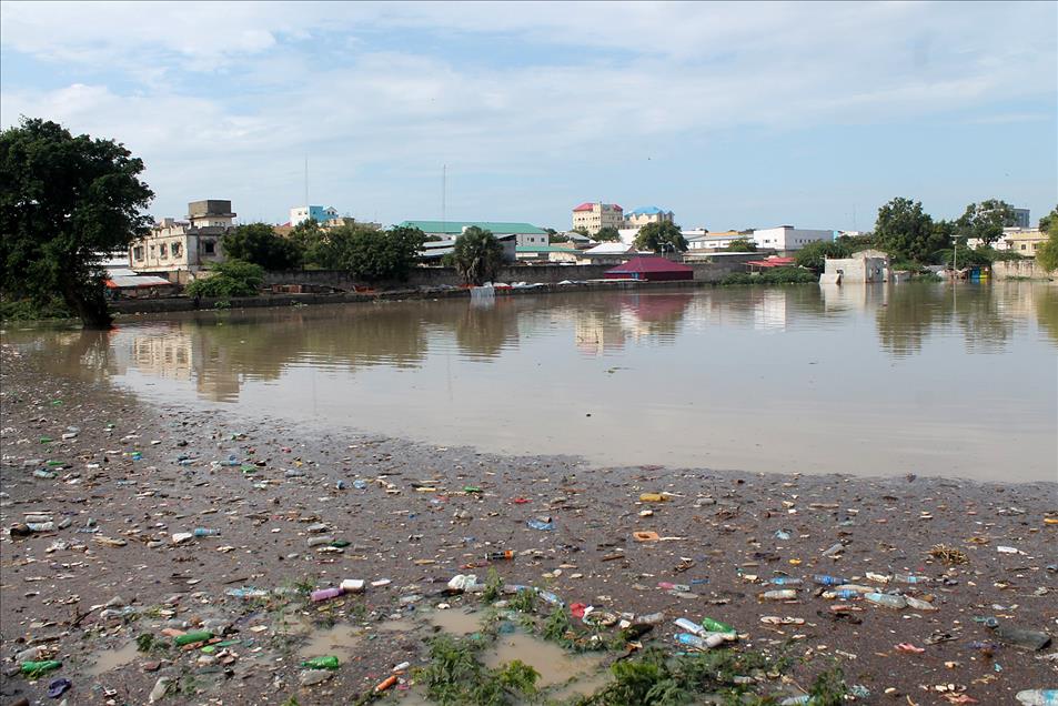Heavy rains caused flood in Mogadishu, Somalia - Anadolu Ajansı
