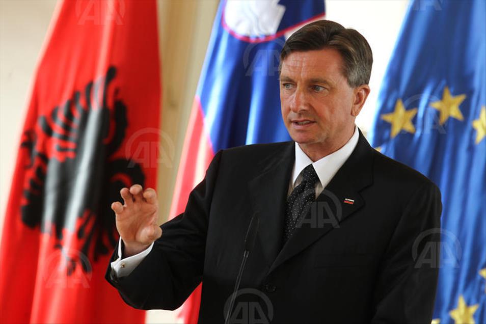 Albanian President Bujar Nishani on a two-day official visit to ...