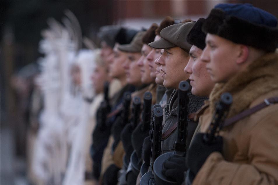 Rehearsal of ceremonial march on Red Square - Anadolu Ajansı