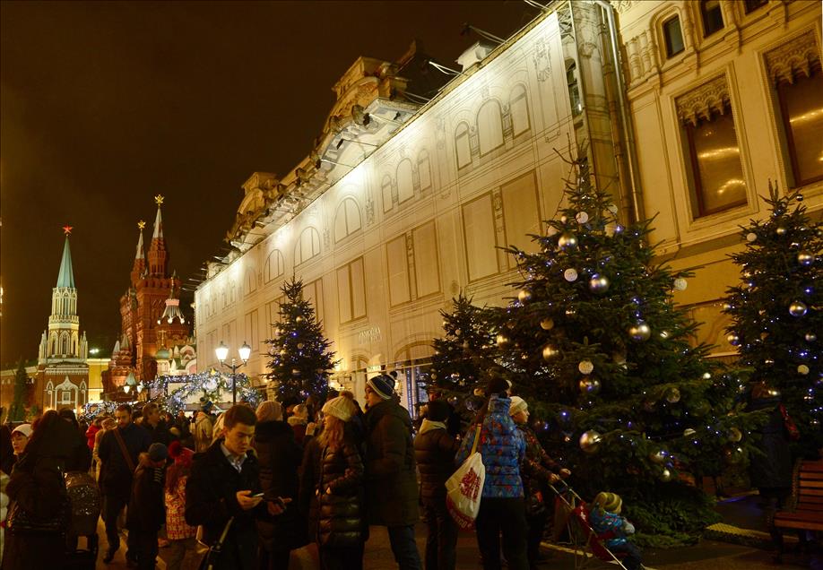 'The Journey to Christmas' festival in Moscow - Anadolu Ajansı