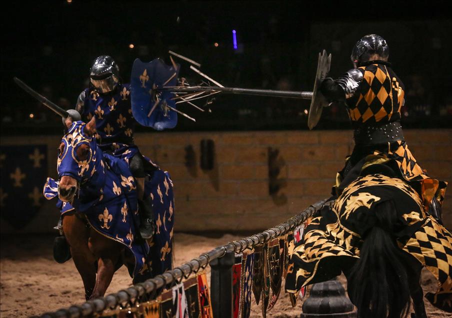Medieval Times dinner show in New Jersey - Anadolu Ajansı