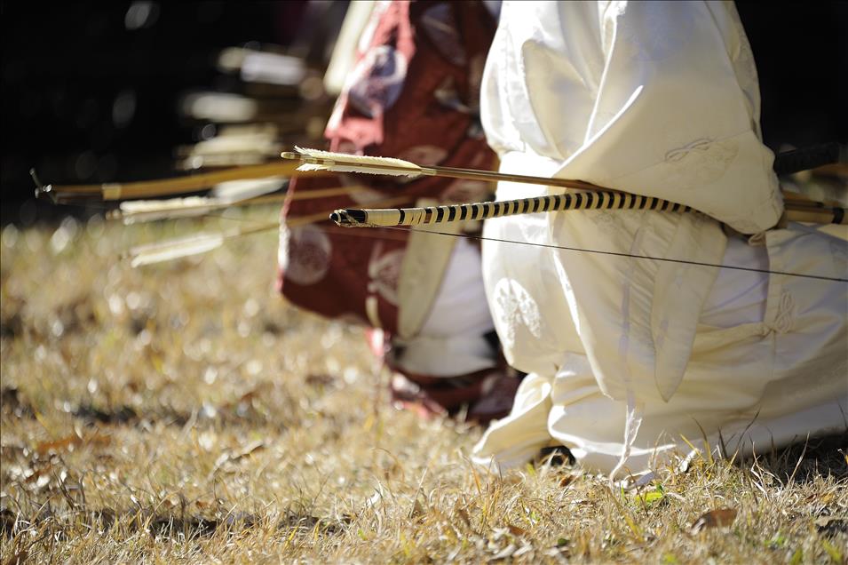 Traditional Japanese archery ritual - Anadolu Ajansı