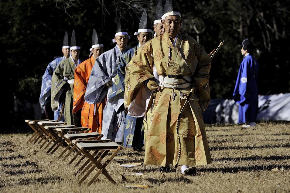 Traditional Japanese archery ritual - Anadolu Ajansı